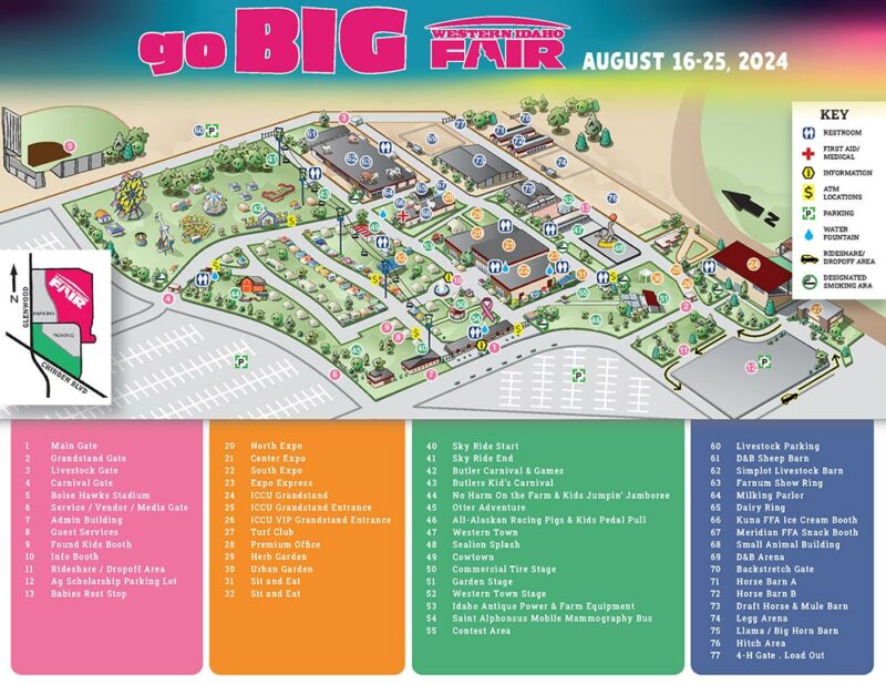 Map | Western Idaho Fair